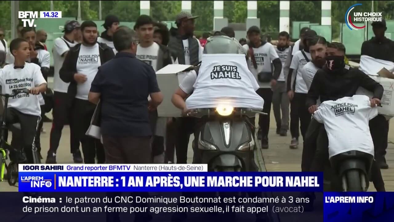 Un An Après La Mort De Nahel Une Marche En Hommage Au Jeune Homme Est