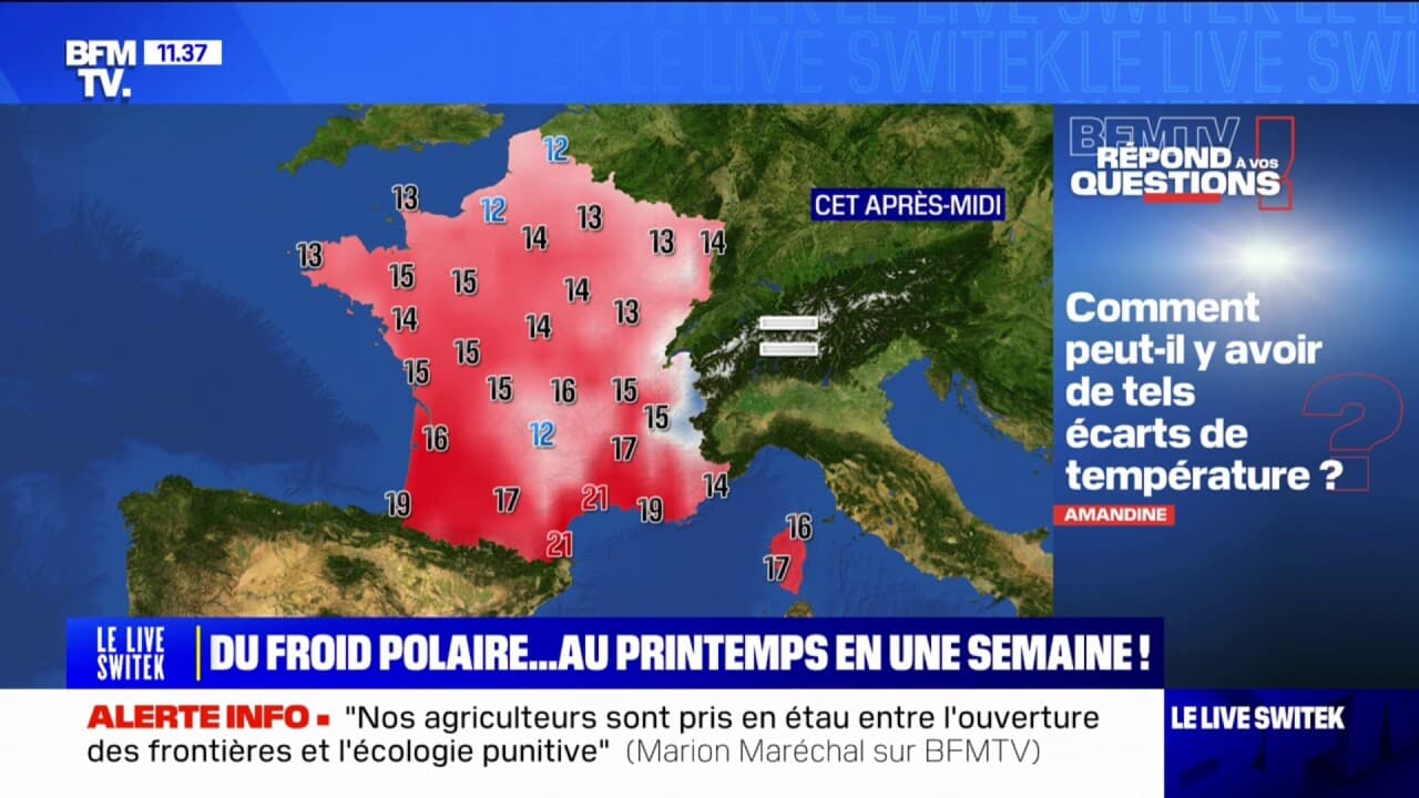 Du froid polaire à la douceur: comment peut-il y avoir de tels écarts ...