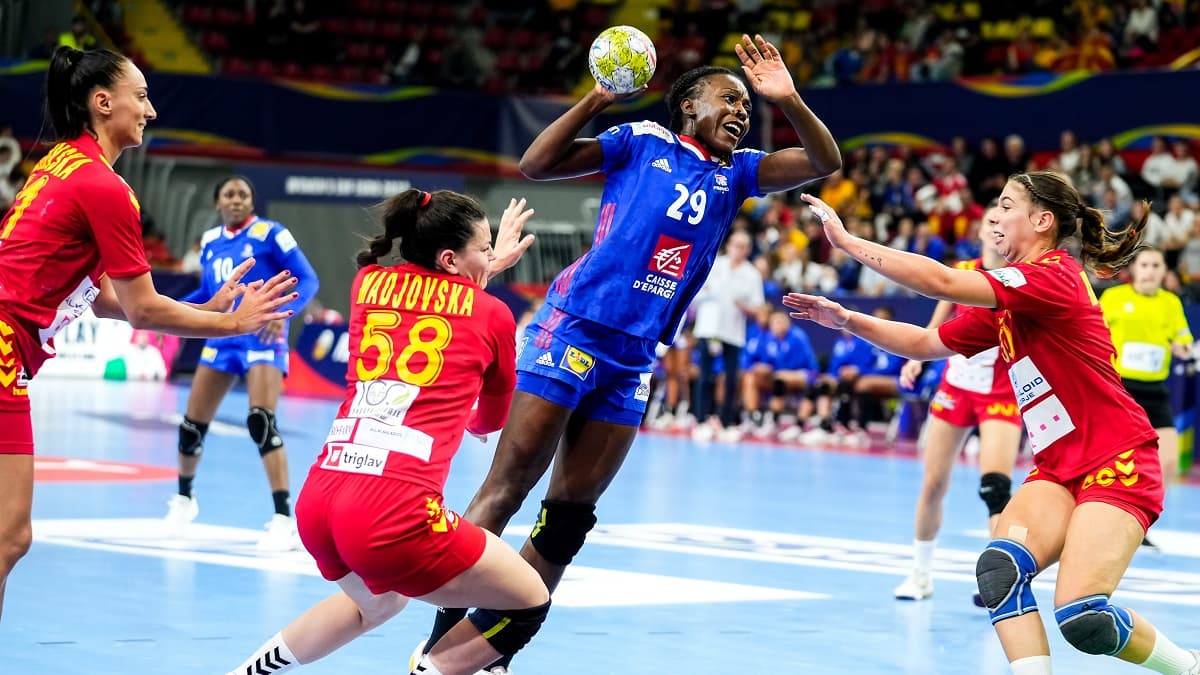 Euro handball féminin: les Bleues réussissent leur entrée face à la ...