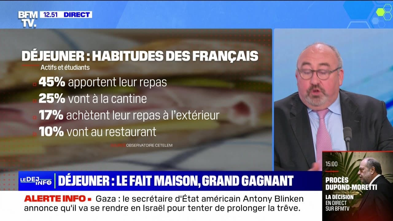 Déjeuner: le fait maison, grand gagnant - 29/11