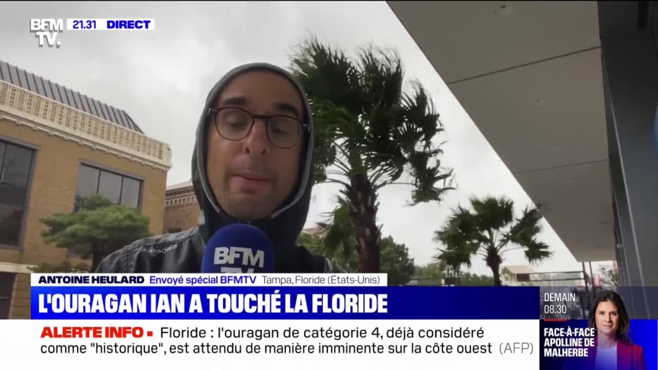 L'ouragan Ian touche terre en Floride