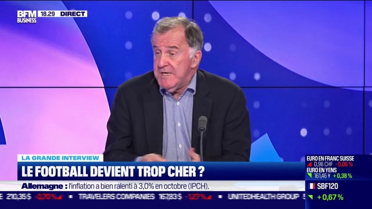 Le football devient trop cher