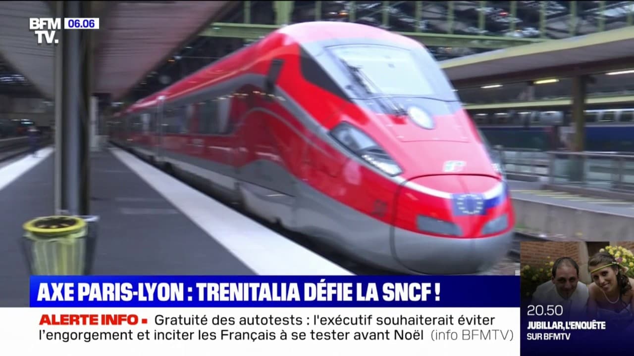 Le premier train de Trenitalia France circulera ce samedi entre Paris et Milan, en passant par Lyon