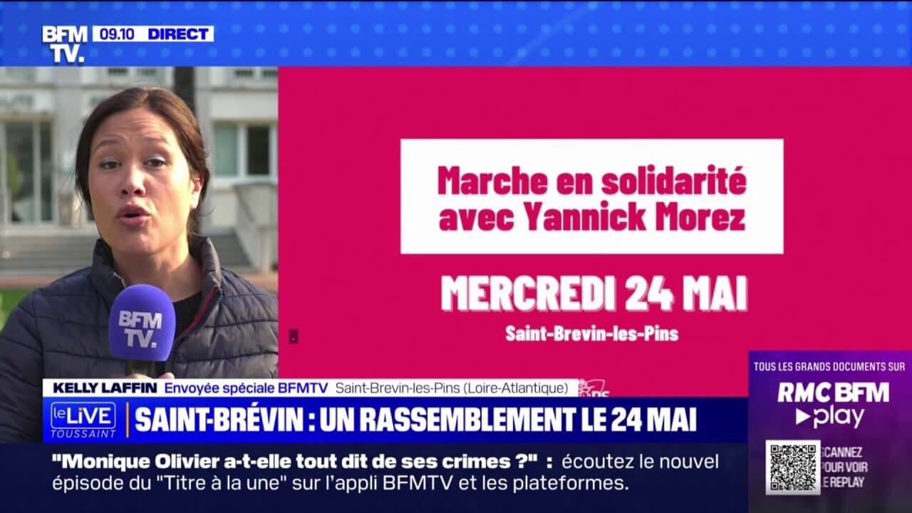Saint-Brévin: un rassemblement en soutien à l'ancien maire Yannick ...