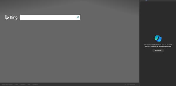 Windows: Bing et Copilot victimes d'une panne