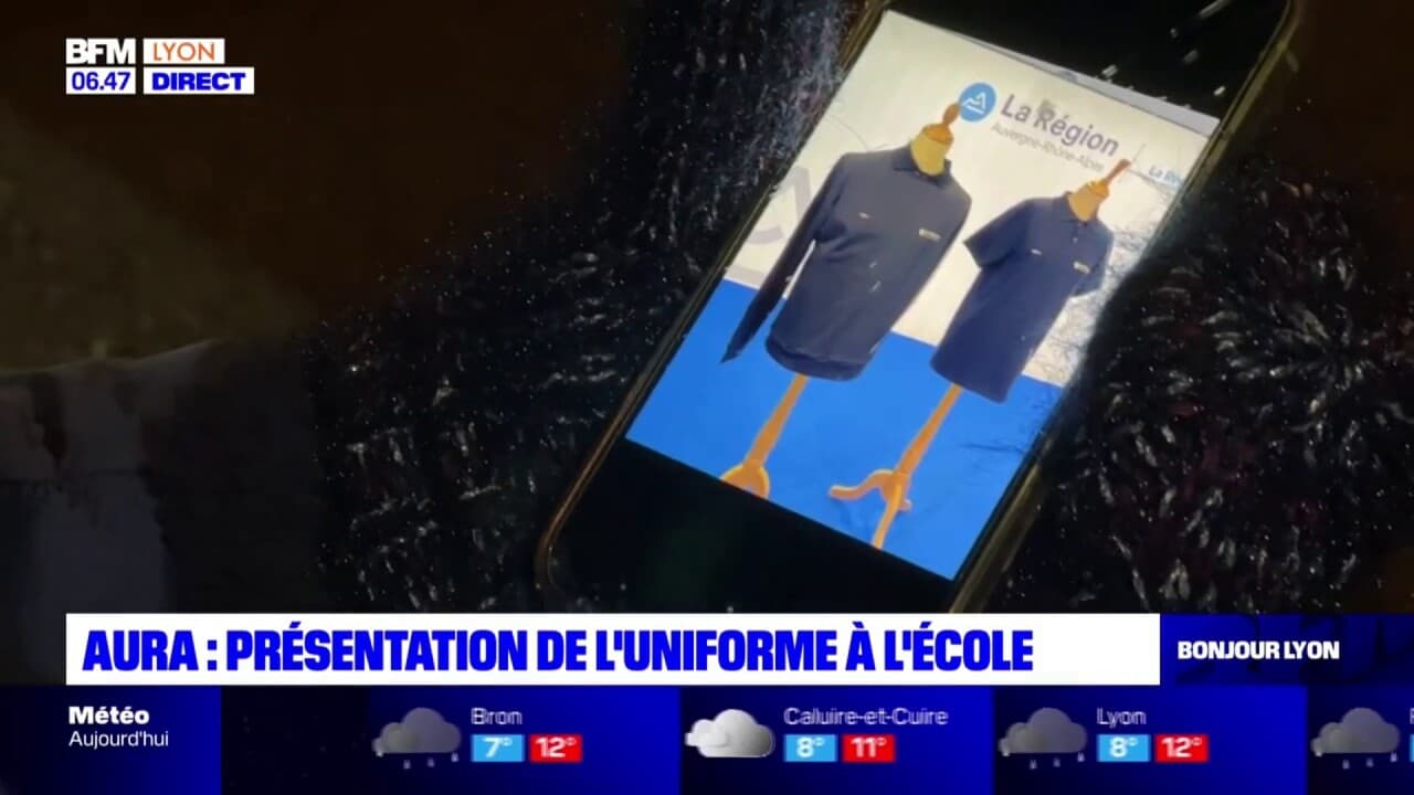 La région Auvergne-Rhône-Alpes a présenté son uniforme scolaire