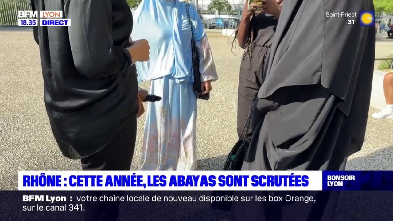 Rentrée scolaire dans le Rhône : cette année, les abayas sont scrutées