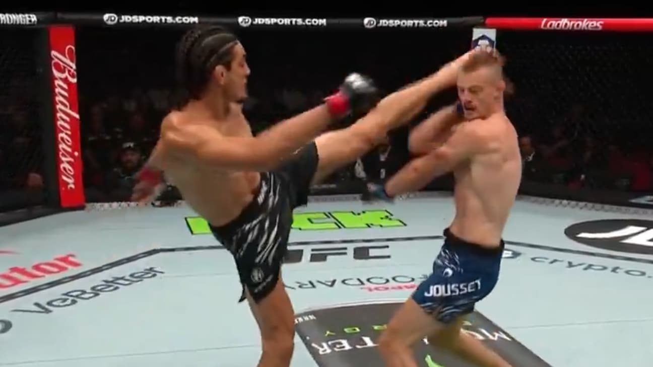 UFC: nouvelle déception pour Kevin Jousset, battu par Micallef