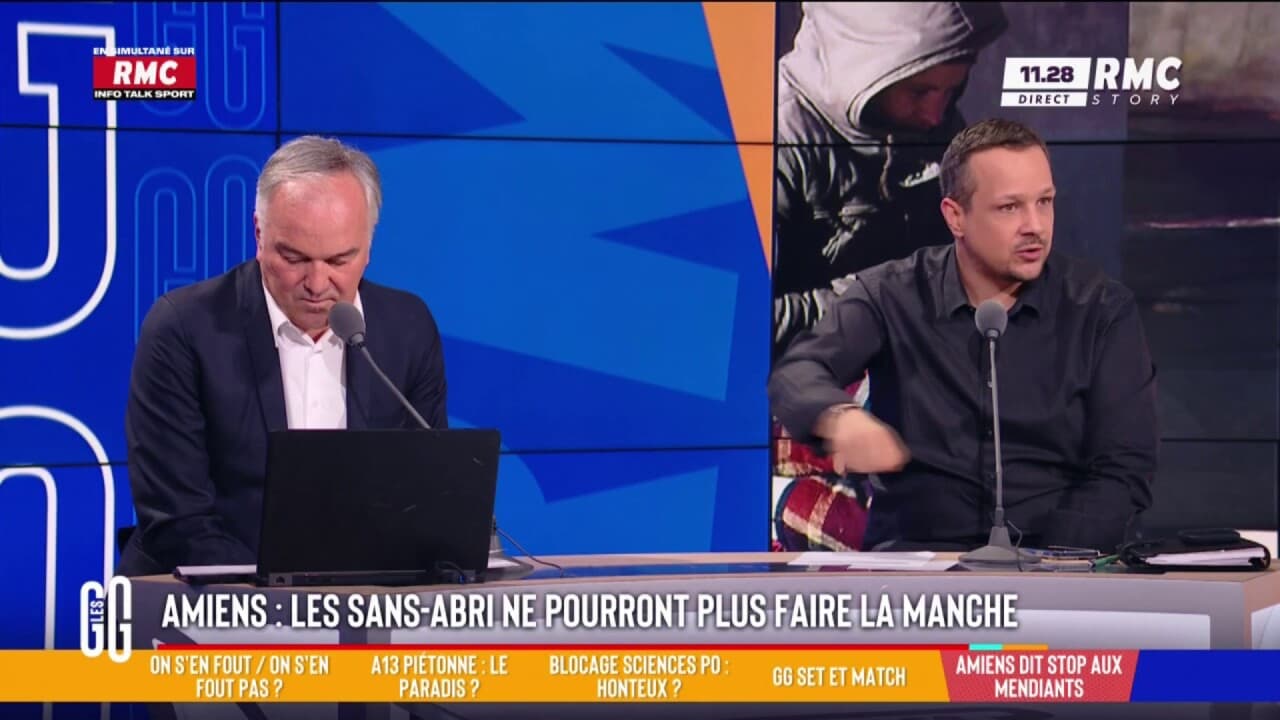 Medhi Ghezzar scandalisé par l'interdiction de mendier à Amiens