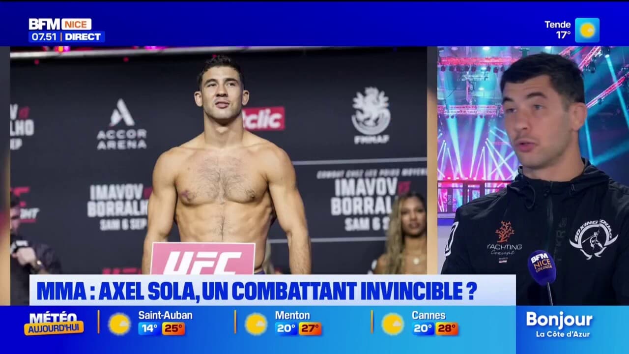MMA : Axel Sola, un combattant invincible