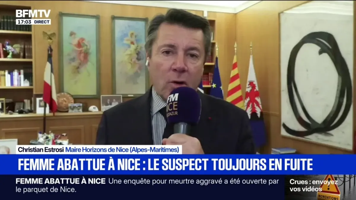 Meurtre par balles d'une jeune femme à Nice: "Sur les constatations, il ...