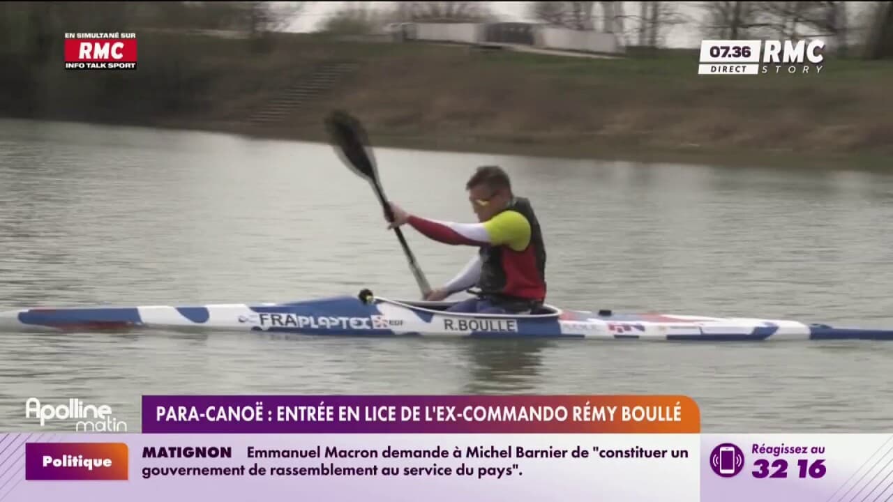 Para-Canoë : Entrée en lice de l'ex-commando Rémy Boullé
