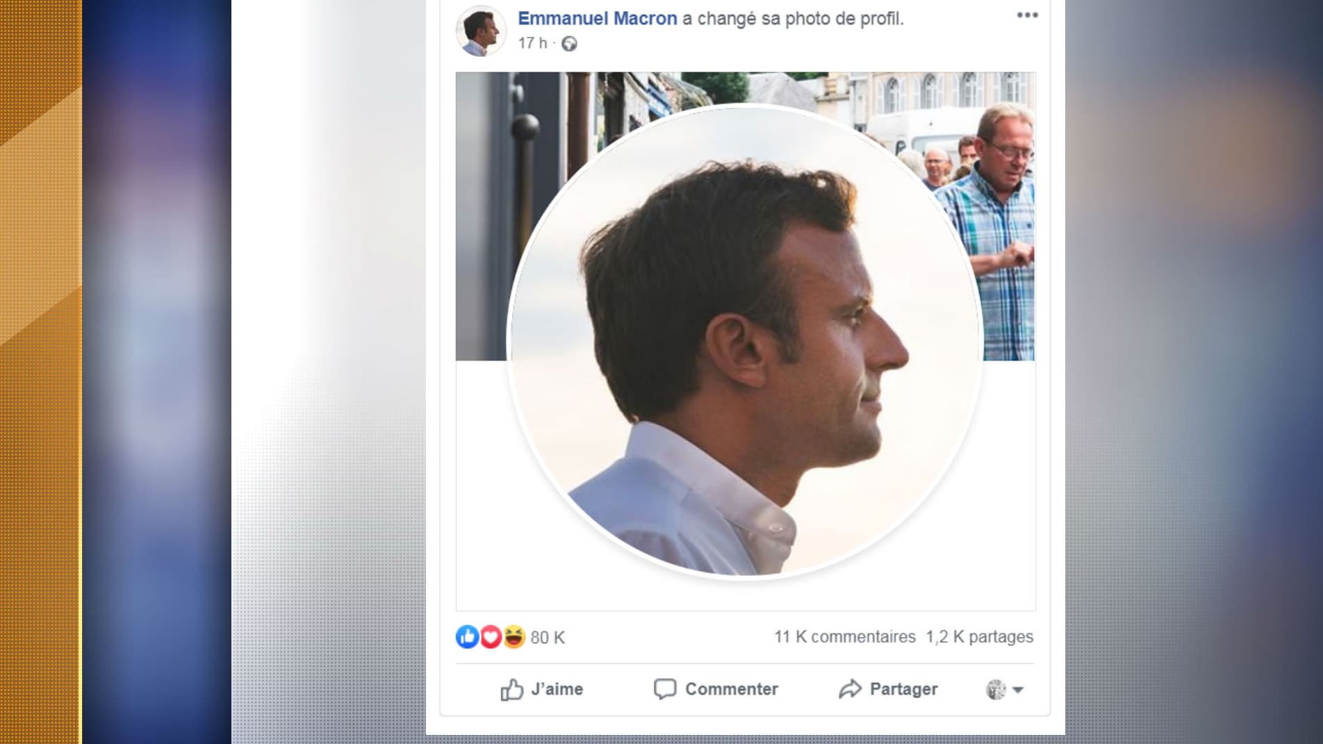 Emmanuel Macron a une nouvelle photo de profil, et elle a déjà été ...