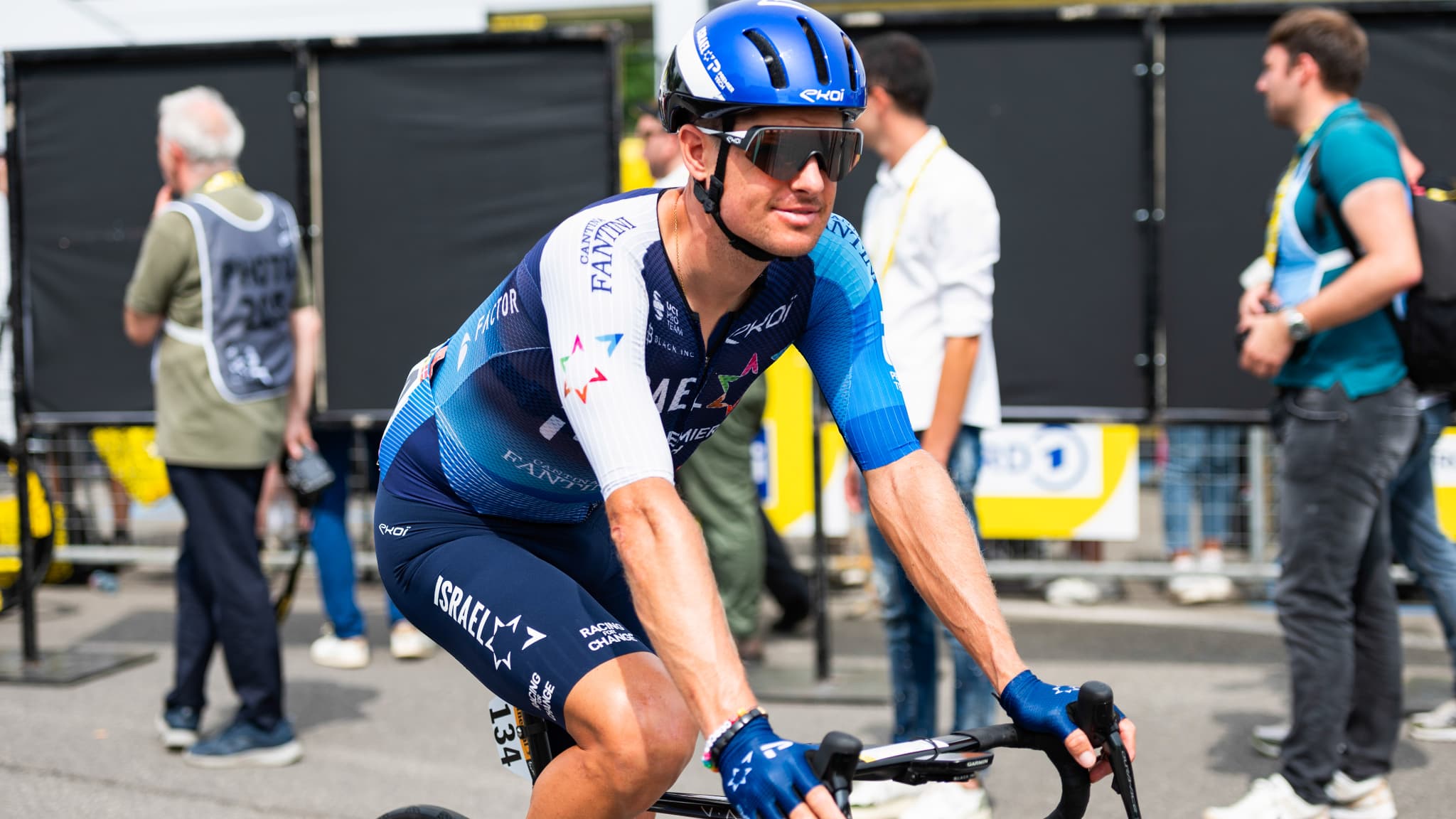Cyclisme: "C'est plus agréable de rouler sans le logo d'Israël", confie ...