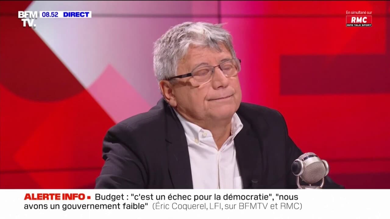 Éric Coquerel: "Adrien Quatennens est toujours député, il est en arrêt ...