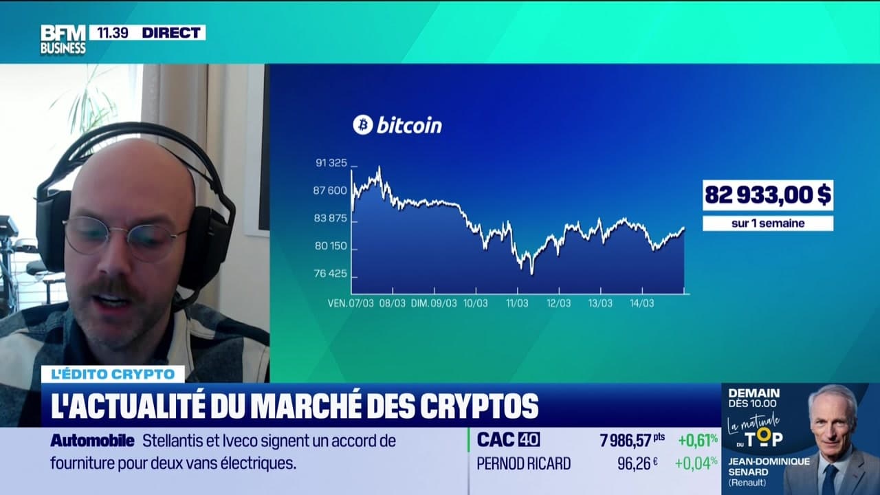 L'édito crypto : L'actualité du marché des cryptos - 14/03