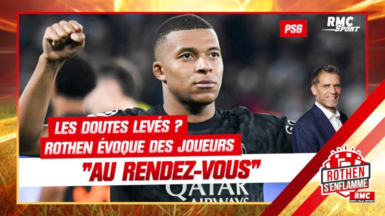 PSG : Les doutes levés ? Rothen évoque des joueurs parisiens "au rendez ...