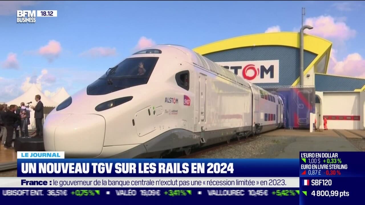 Un nouveau TGV sur les rails en 2024