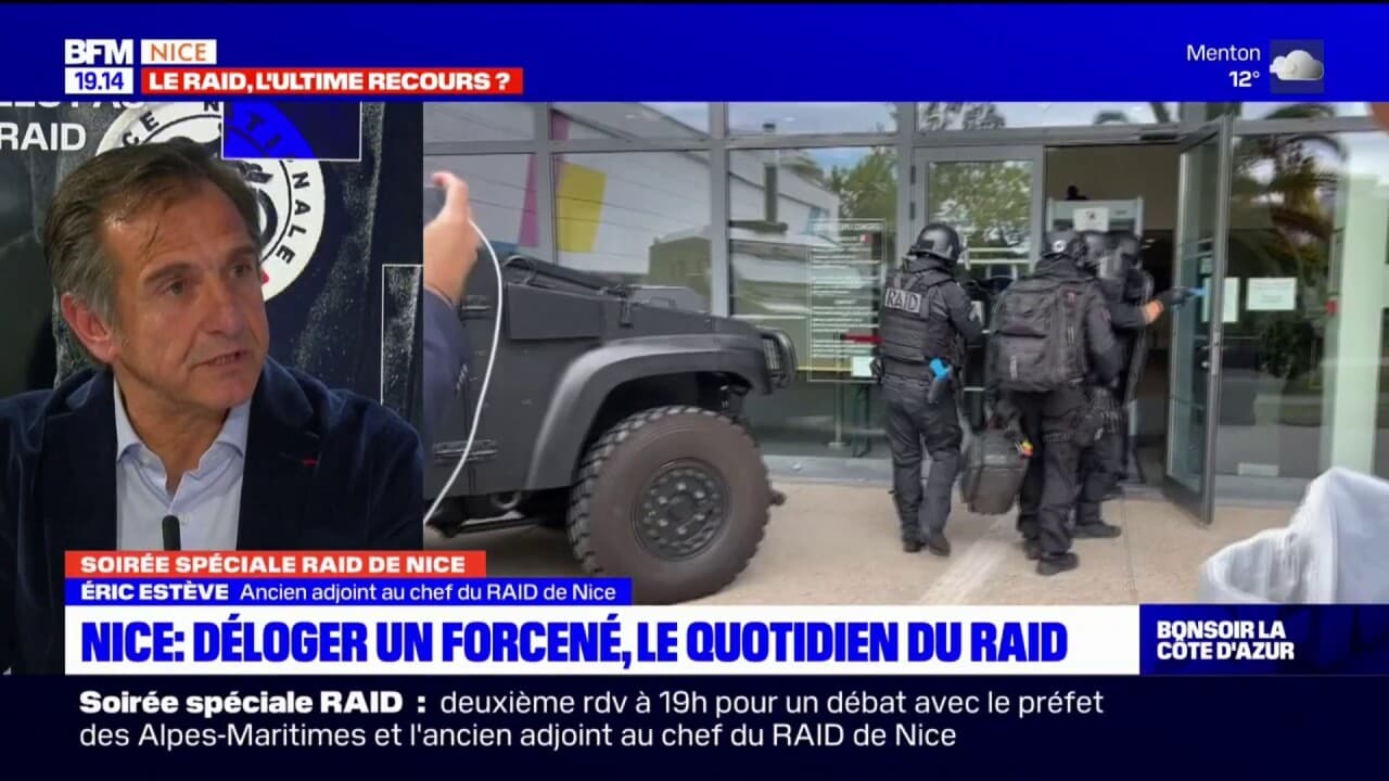 "Nice dans les pas du Raid": les agents face aux forcenés, des ...
