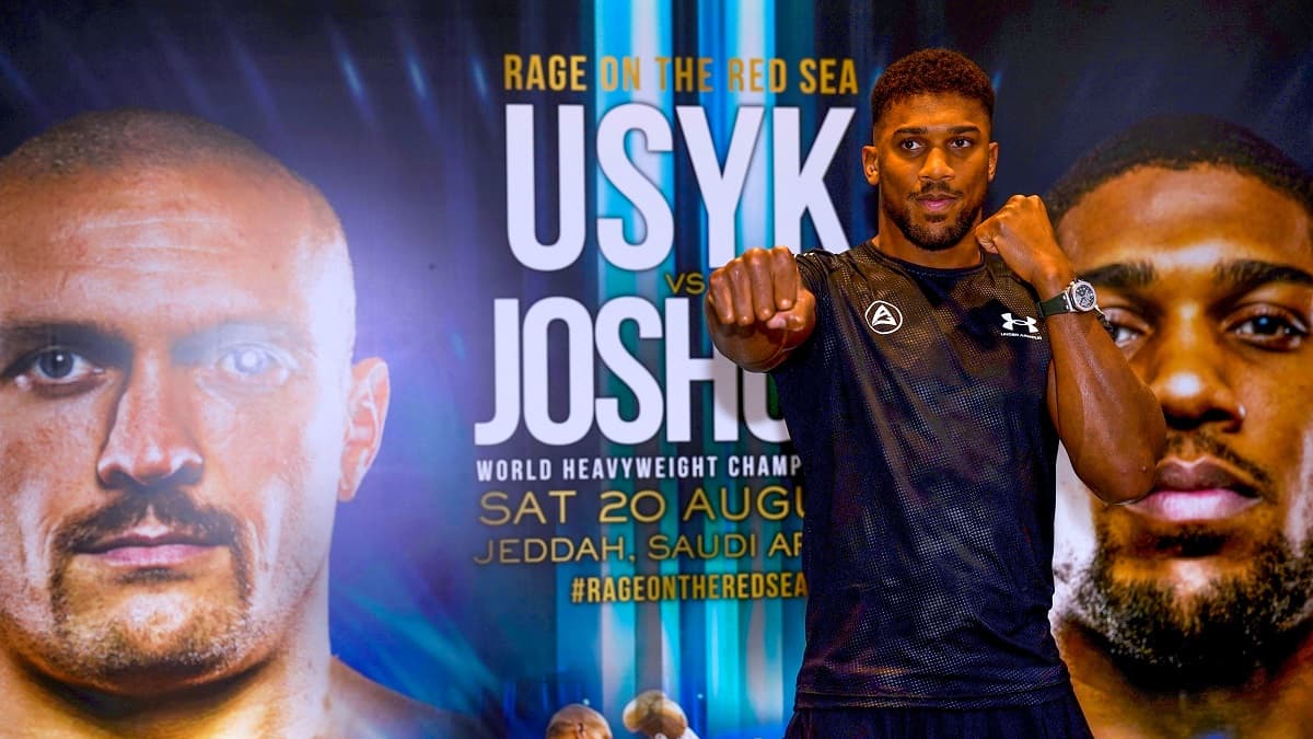 Boxe: Joshua répond à la controverse entourant son combat en Arabie ...