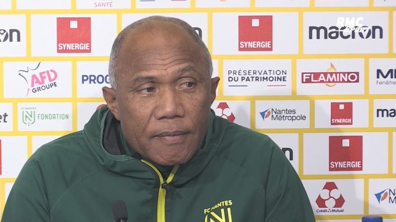 Nantes : "Si on peut écraser Ajaccio 1-0, je signe" sourit Kombouaré