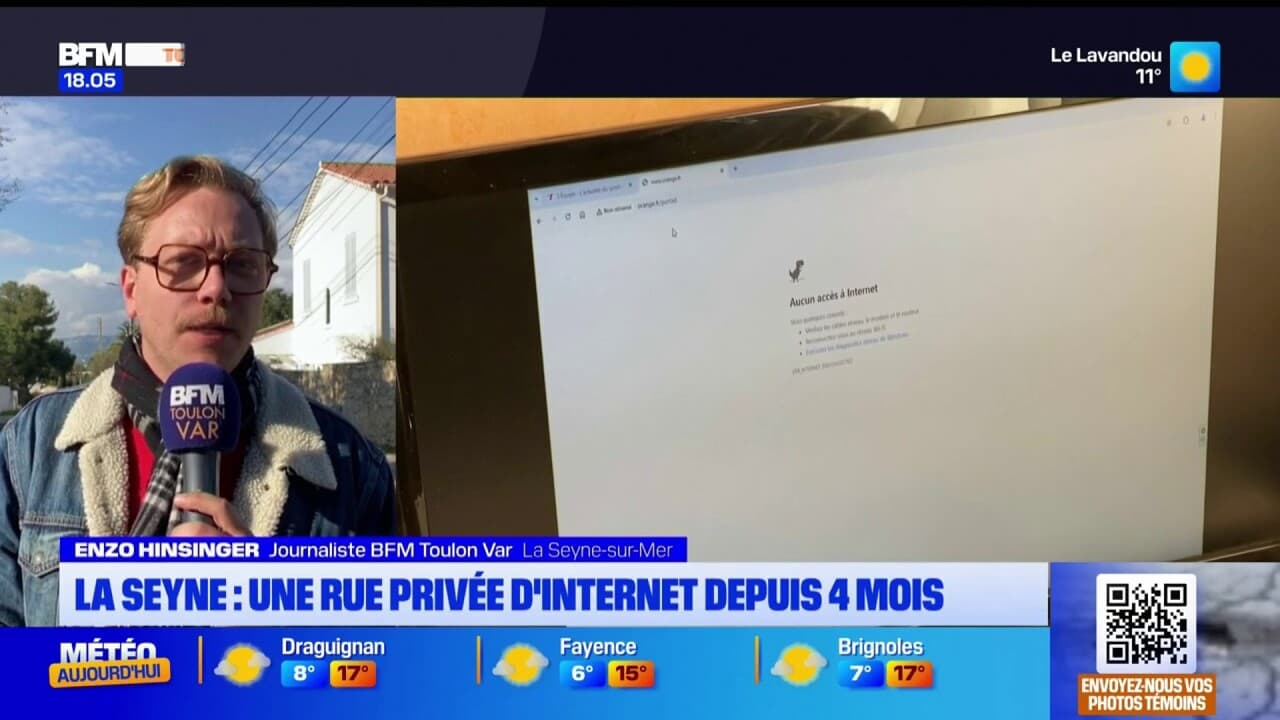 Var: une rue de la Seyne-sur-Mer coupée d'accès à internet depuis ...