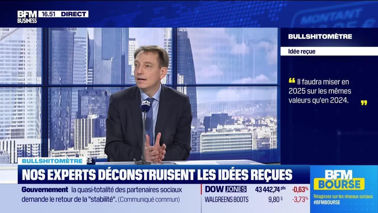 Bullshitomètre : "Il faudra miser en 2025 sur les mêmes valeurs que ...
