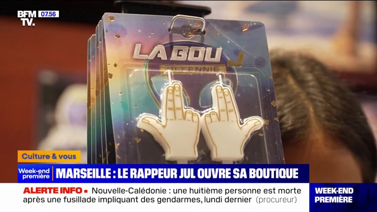 Marseille: le rappeur Jul sort un nouvel album et ouvre une boutique ...