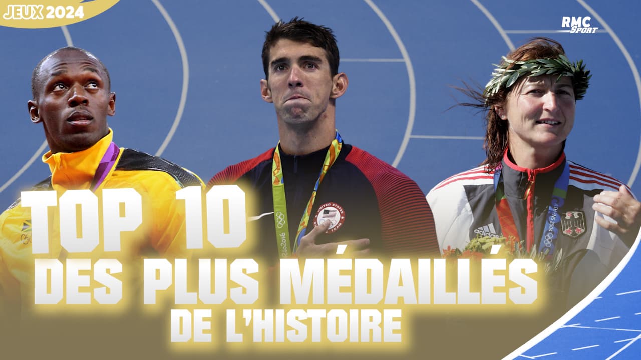 JO 2024 : Le Top 10 des athlètes avec le plus de médailles olympiques