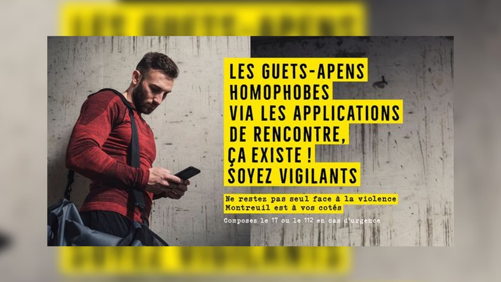 La mairie de Montreuil lance une campagne de prévention contre les guet-apens homophobes