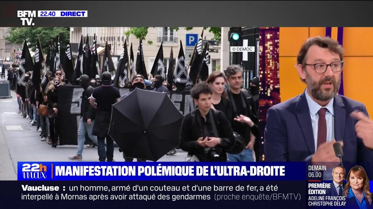 L'extrême droite radicale défile dans Paris - 08/05