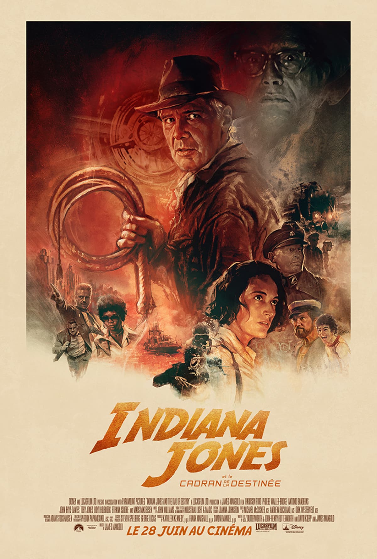 L'affiche d'"Indiana Jones et le cadran de la destinée" dévoilée