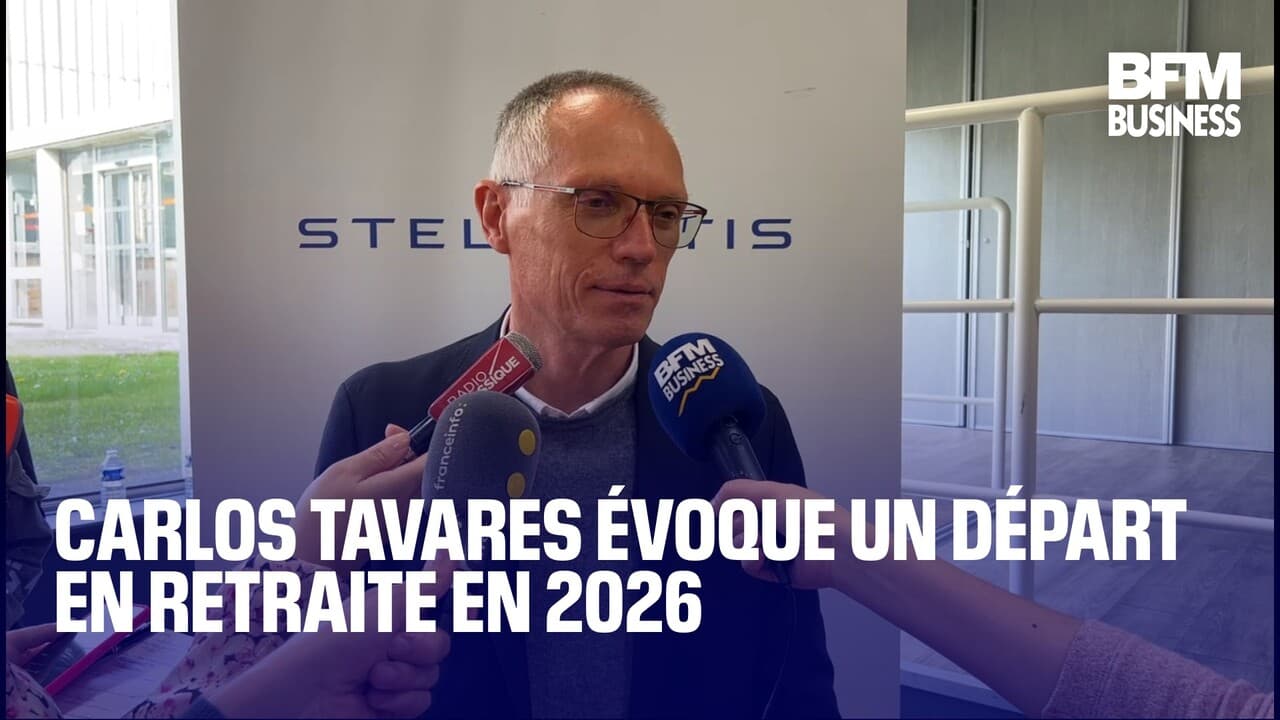 Carlos Tavares évoque un départ en retraite en 2026