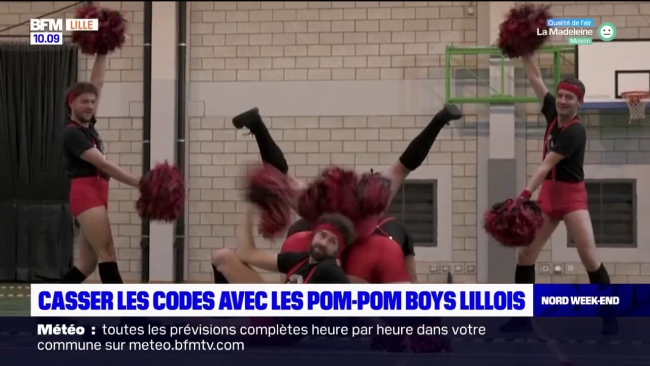 À Lille, les pom-pom boys des Scrimmage People cassent les codes de la ... À Lille, les pom-pom boys des Scrimmage People cassent les codes de la ...