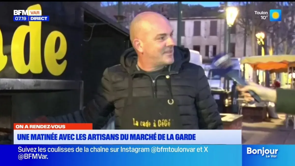 On a Rendez-Vous: une matinée avec les artisans du marché de La Garde