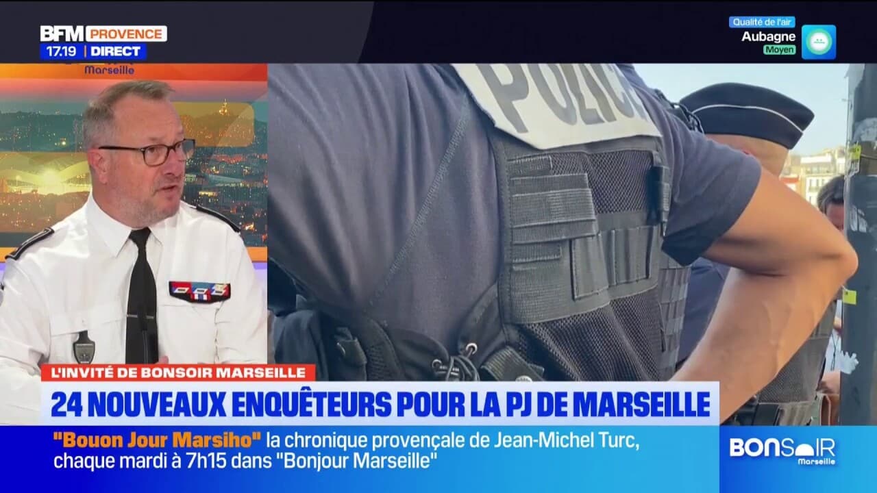 Marseille: la police judiciaire renforcée par l'arrivée de 24 nouveaux ...