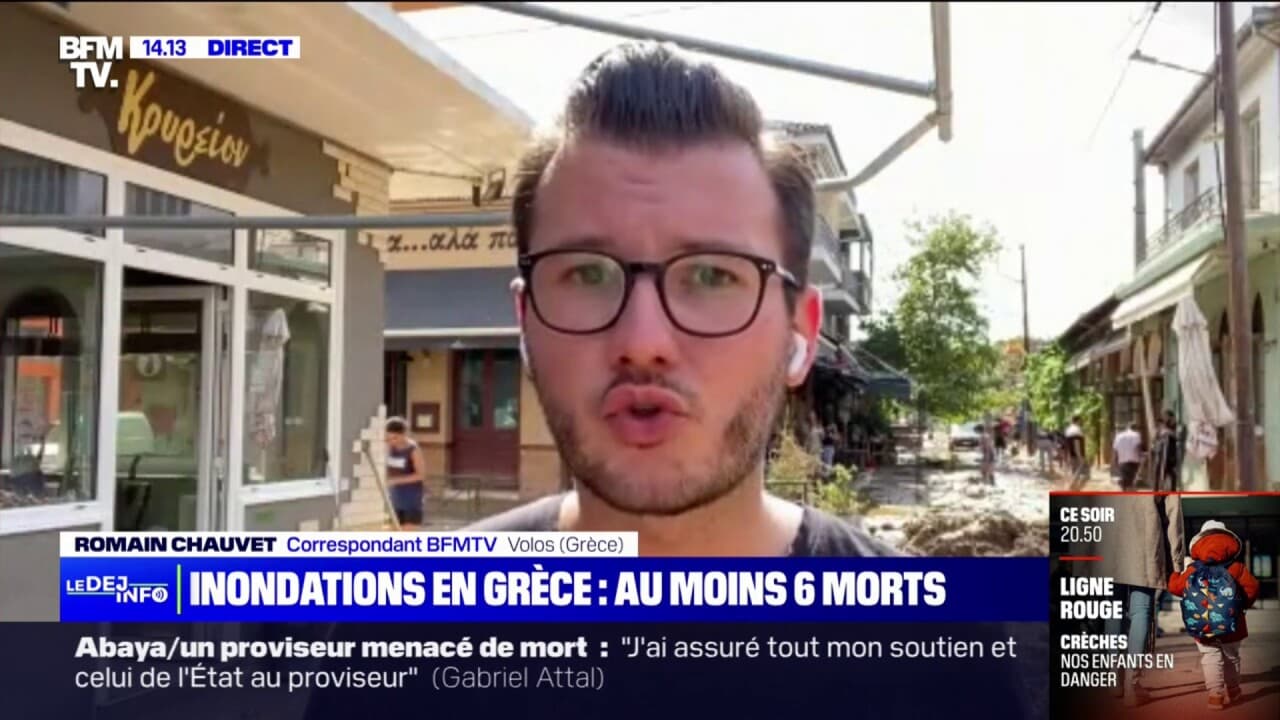 Les inondations en Grèce font au moins 6 morts Les inondations en Grèce font au moins 6 morts