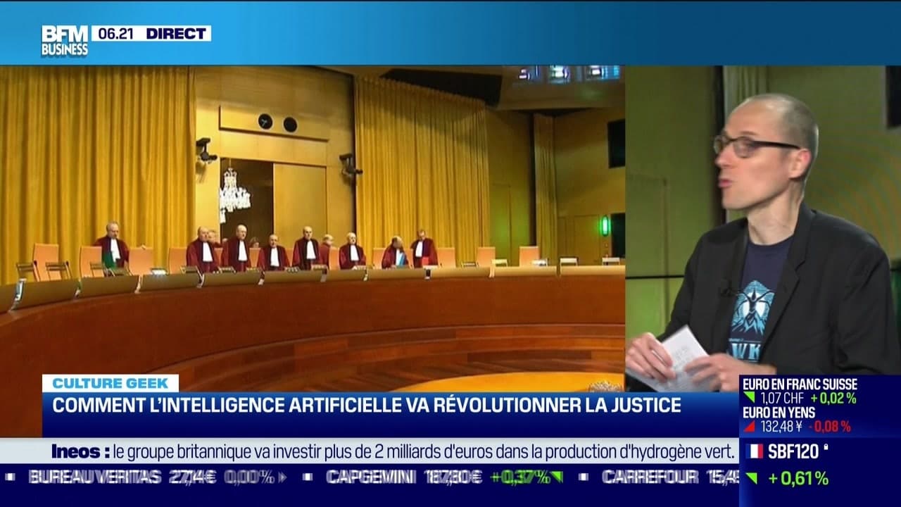 Culture Geek : Comment l'intellingence artificielle va-t-elle révolutionner la justie ?, Anthony ...