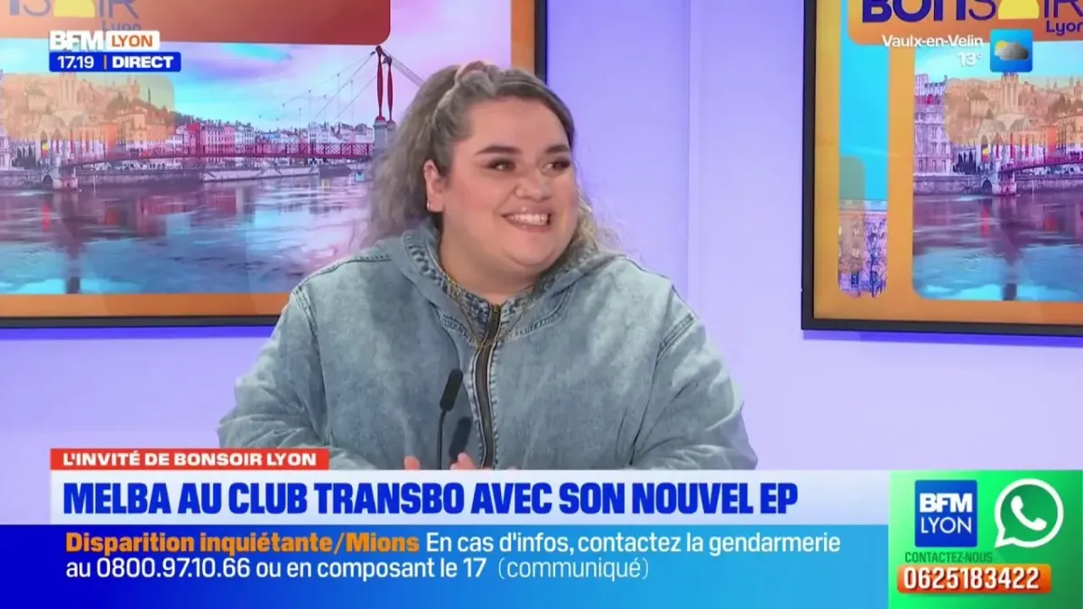 La Lyonnaise Melba en concert au Club Transbo de Villeurbanne