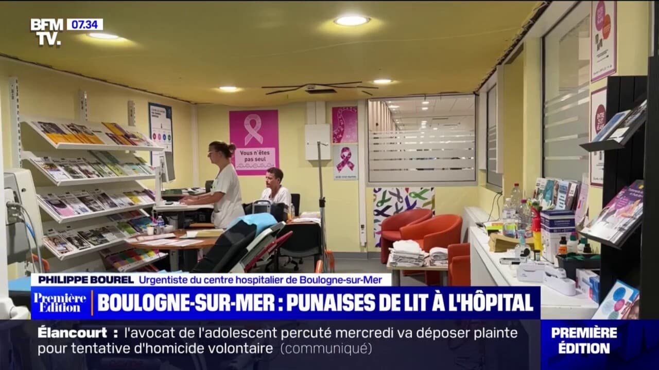 Infestées par des punaises de lit, les urgences de Boulogne-sur-Mer ...