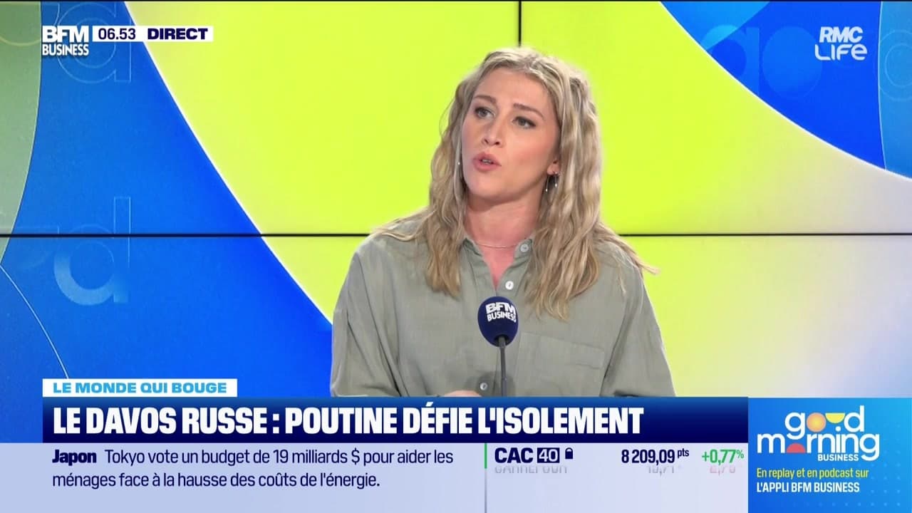 Annalisa Cappellini : Le Davos russe, Poutine défie l'isolement - 03/06