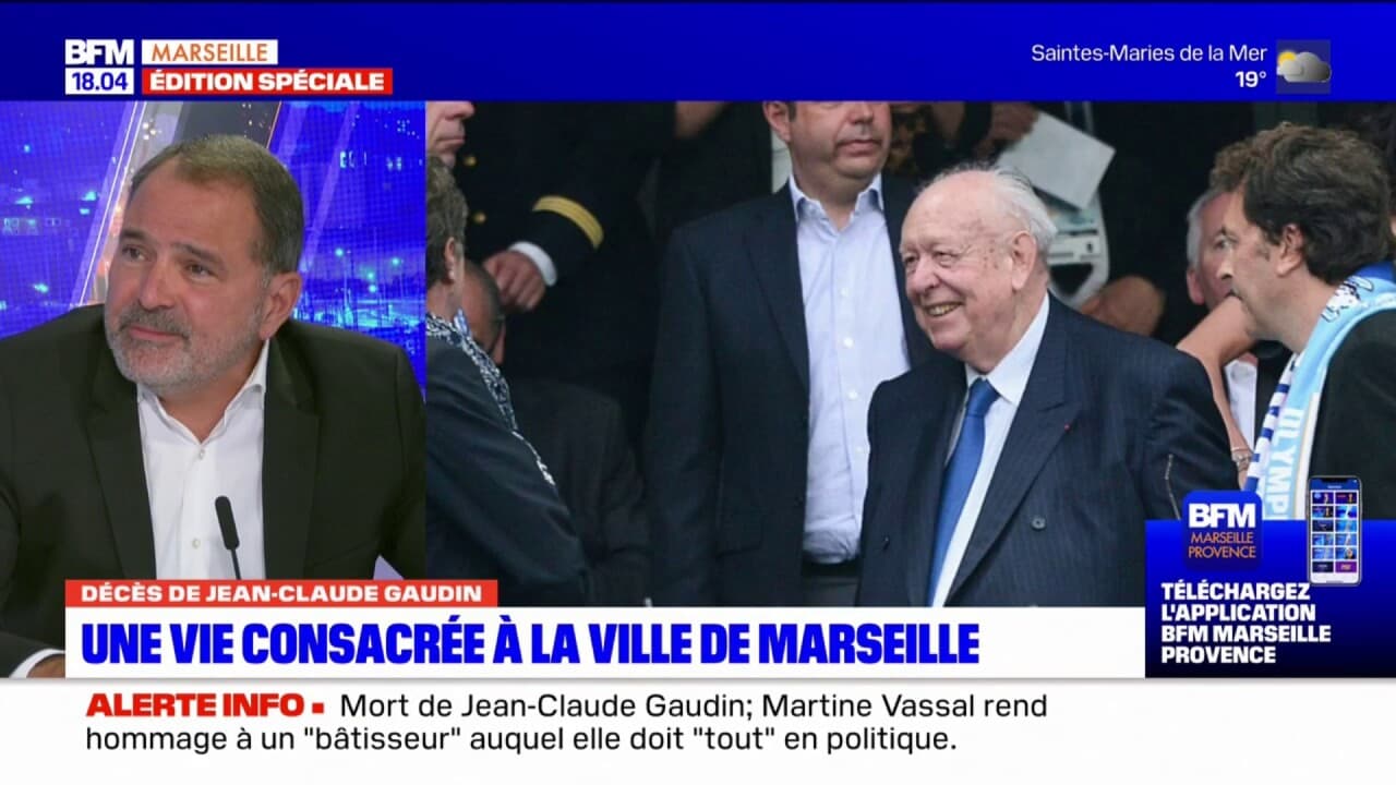 Mort de Jean-Claude Gaudin: les souvenirs de Bruno Benjamin