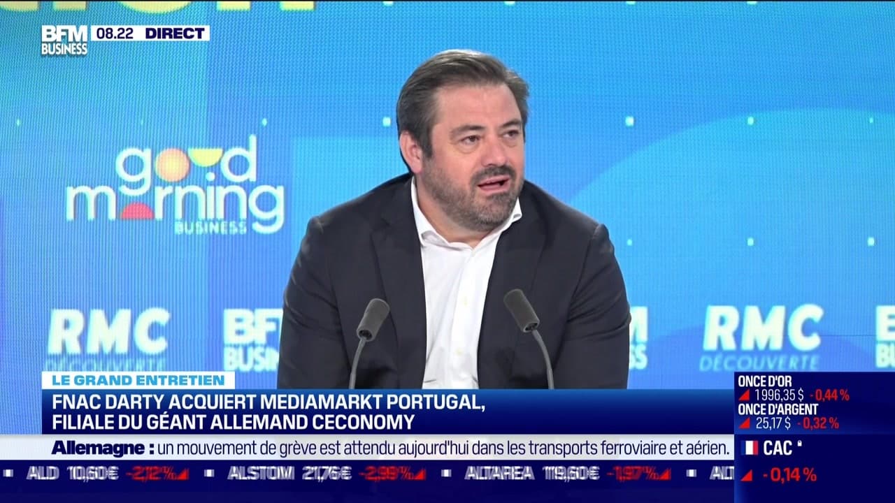 Enrique Martinez (Fnac Darty) : Fnac Darty enregistre des ventes ...