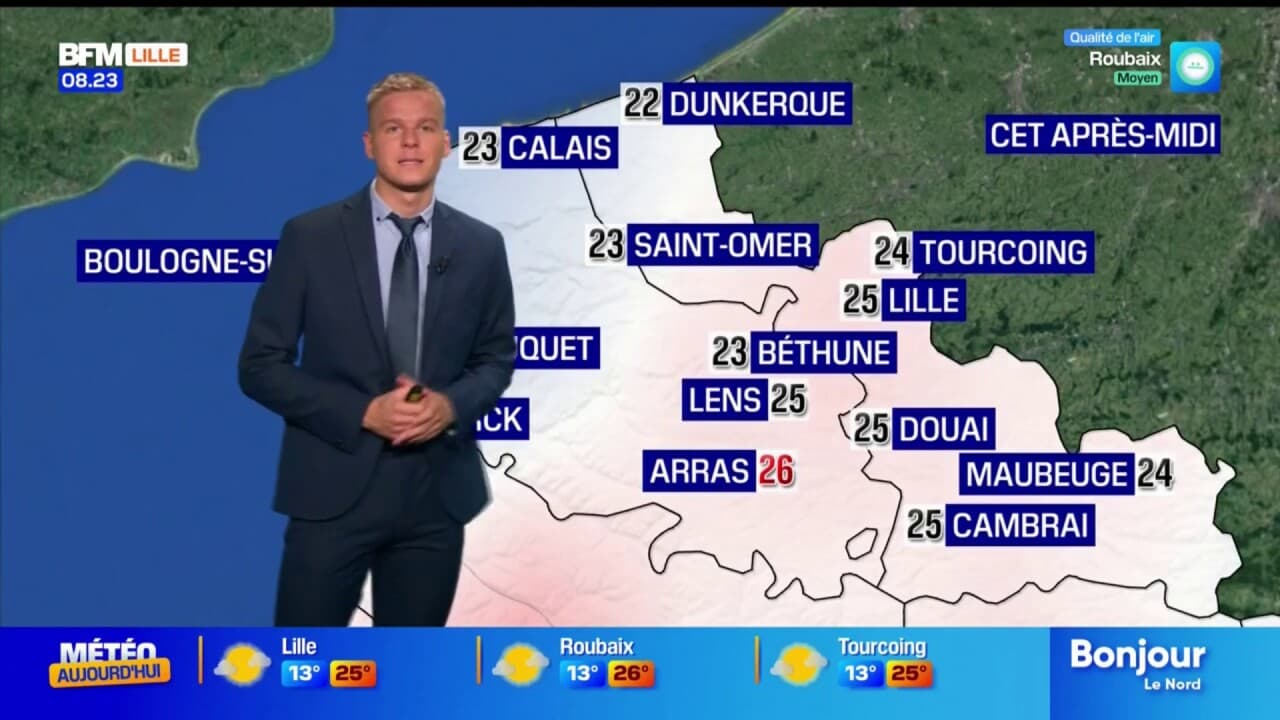 Météo Nord-Pas-de-Calais: de belles éclaircies dans le Nord, jusqu'à 26 ...