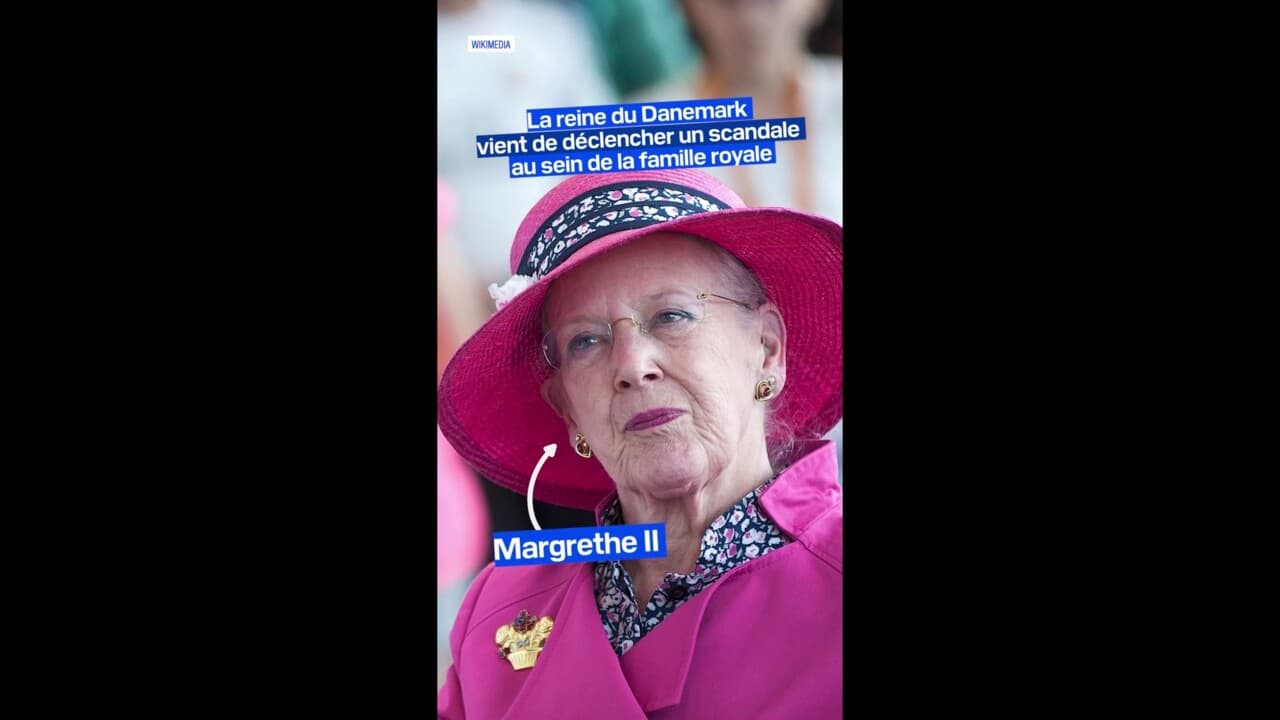 La reine du Danemark Margrethe II vient de déclencher un scandale au ...