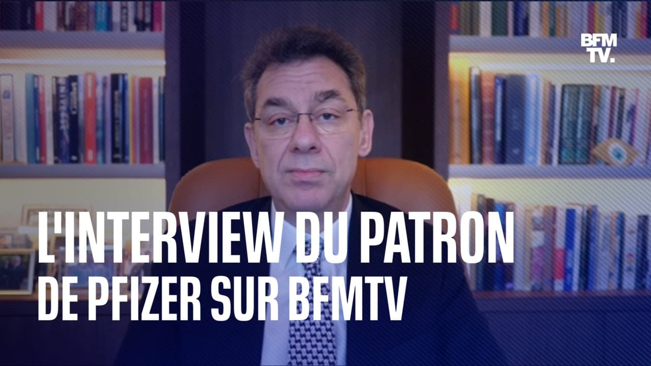 Covid-19: l'interview exclusive du patron de Pfizer sur BFMTV