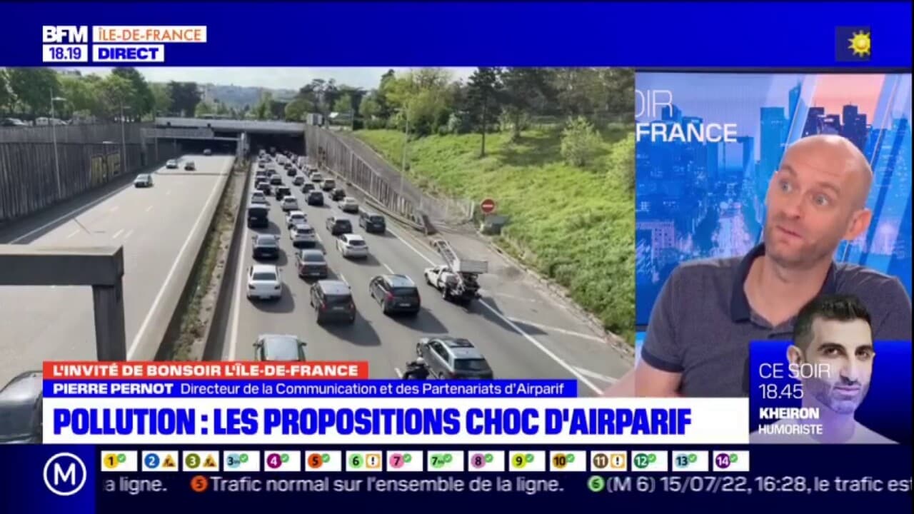 Pollution en Ile-de-France: les recommandations d'Airparif pour ...