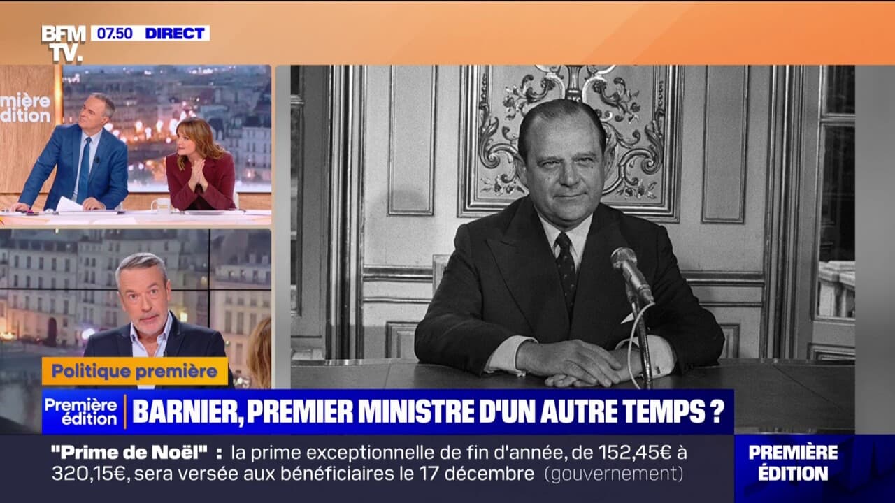 Interview de Michel Barnier: "Son objectif, c'est de prendre les ...