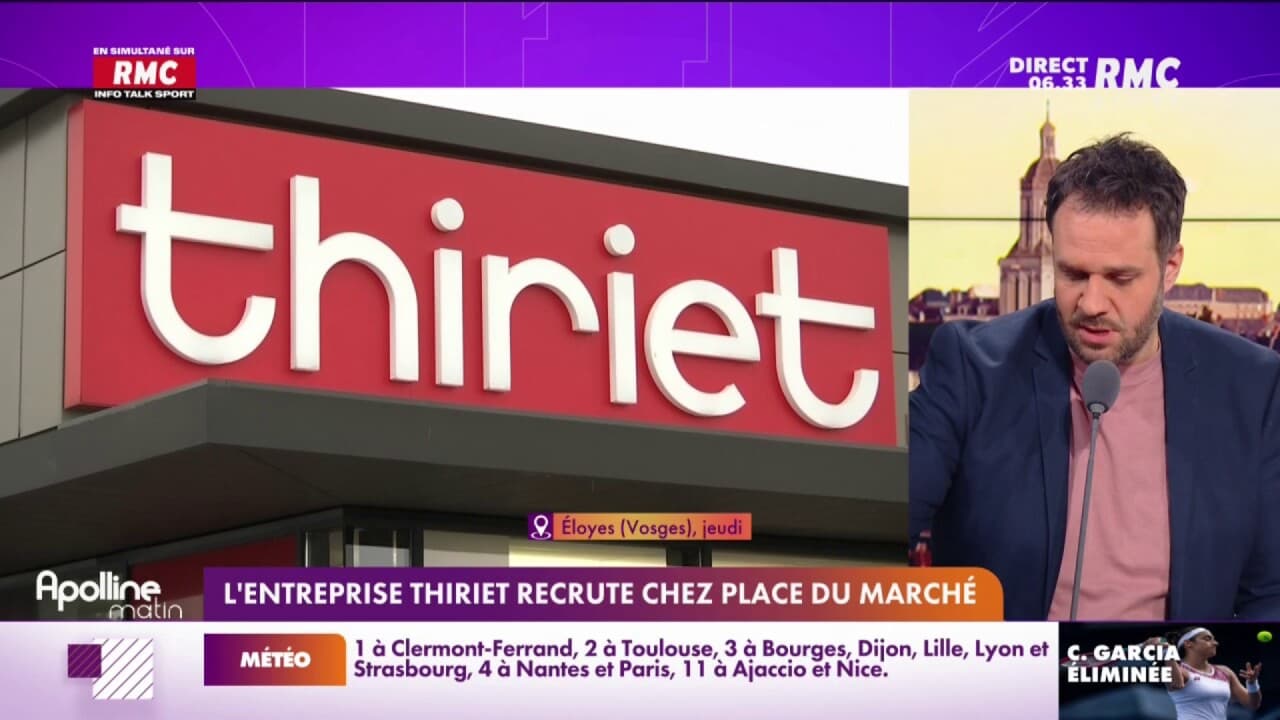 L'entreprise Thiriet recrute chez Place du Marché