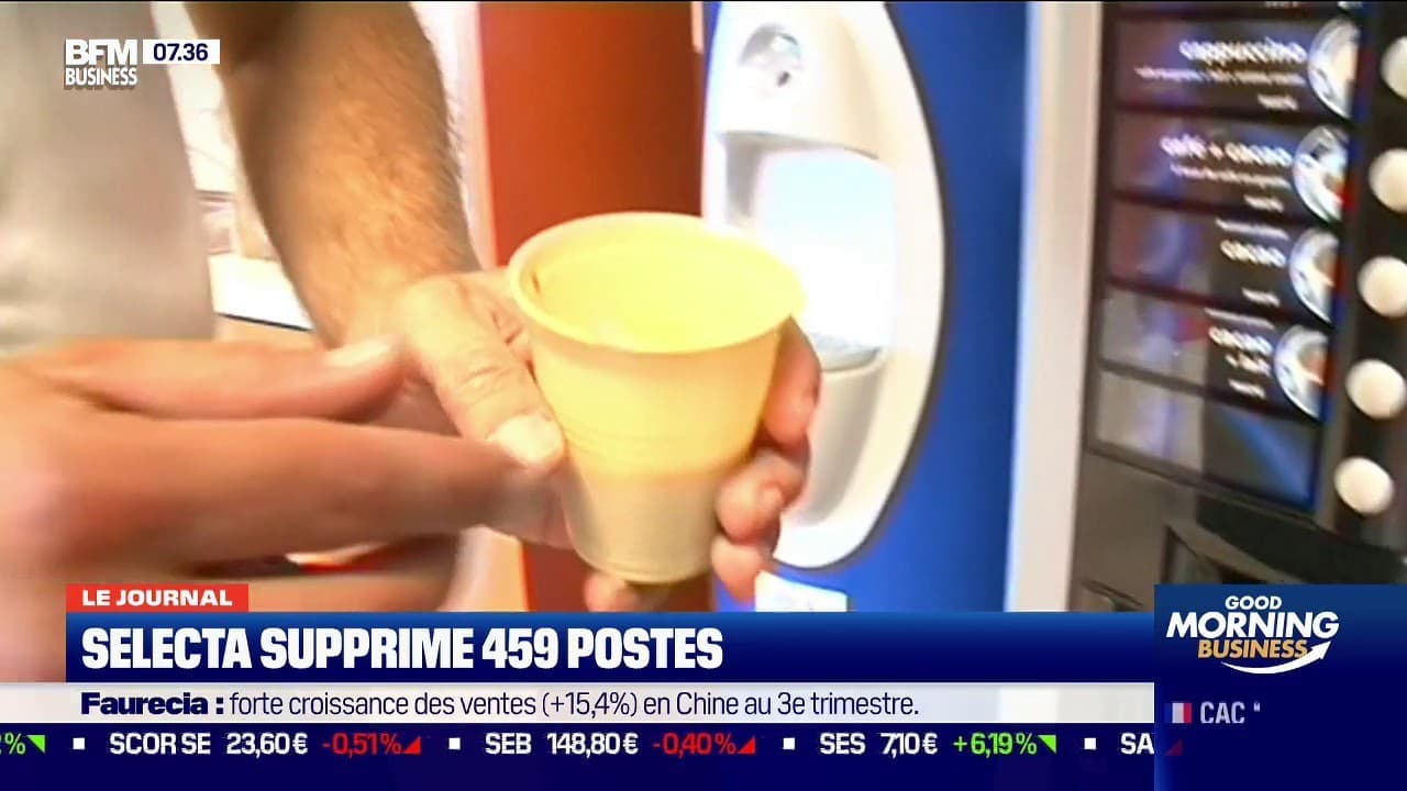 Selecta, leader des distributeurs automatiques de boissons, supprime ...